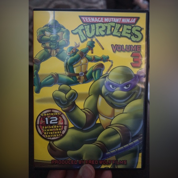 Other | Teenage Mutant Ninja Turtles Volume Three Dvd | Poshmark